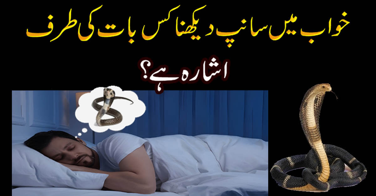 Khawab Mein Saanp Dekhne Ki Tabeer Dua Program